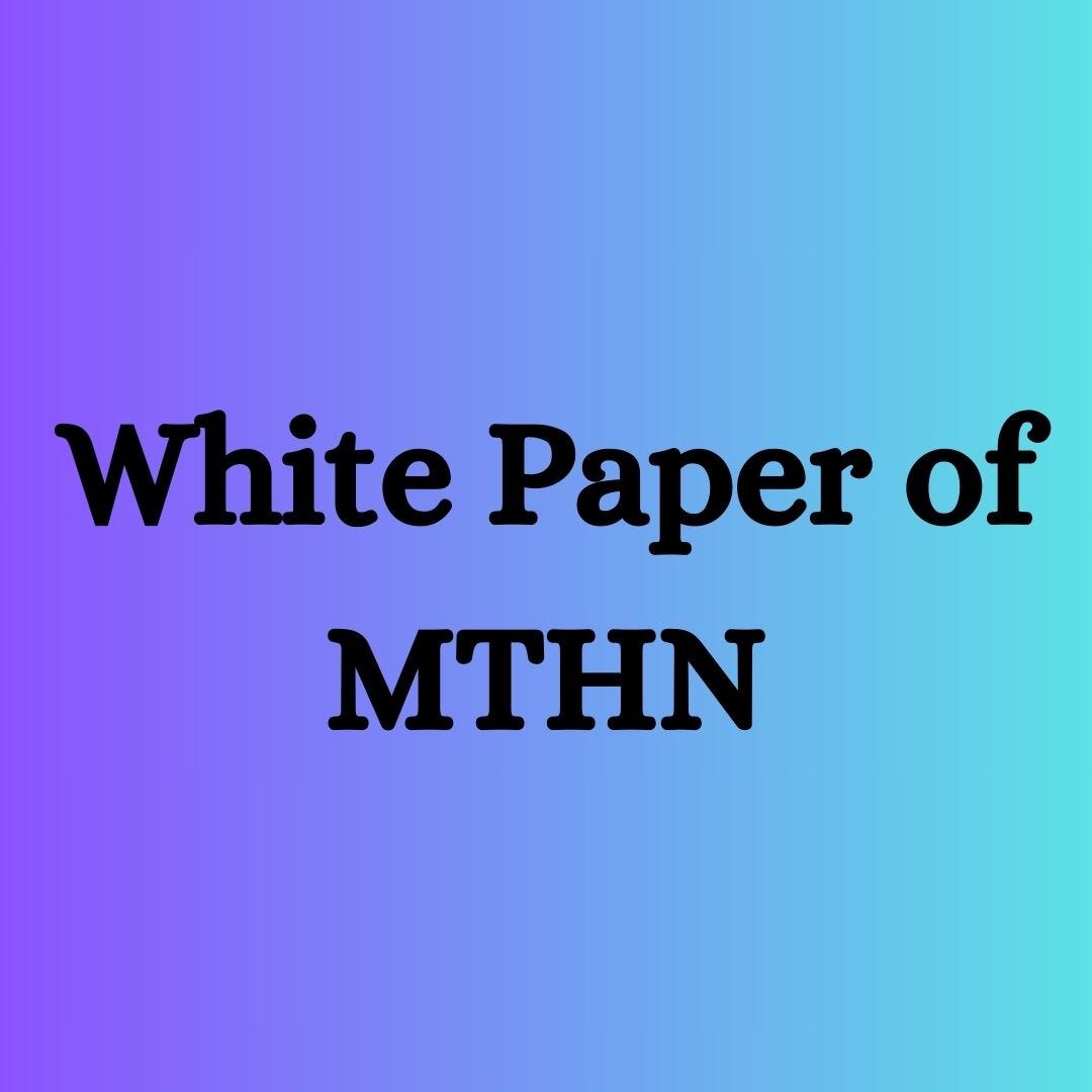 White Paper of MTHN. In the dynamic landscape of Industry… | by MTH ...