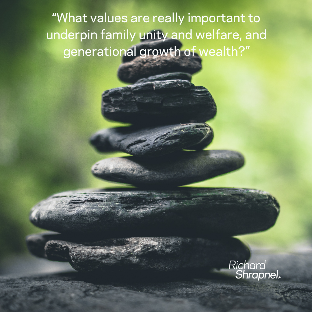 What Values Are Important?. Often the elder members of a family are ...