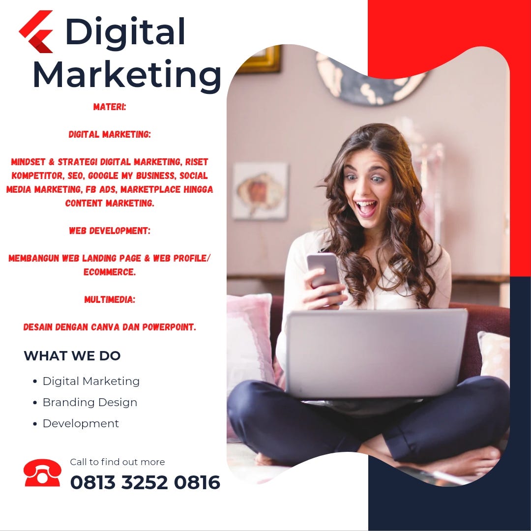 0813–3252–0816 | Tempat Kursus Digital Marketing Bersertifikat di ...