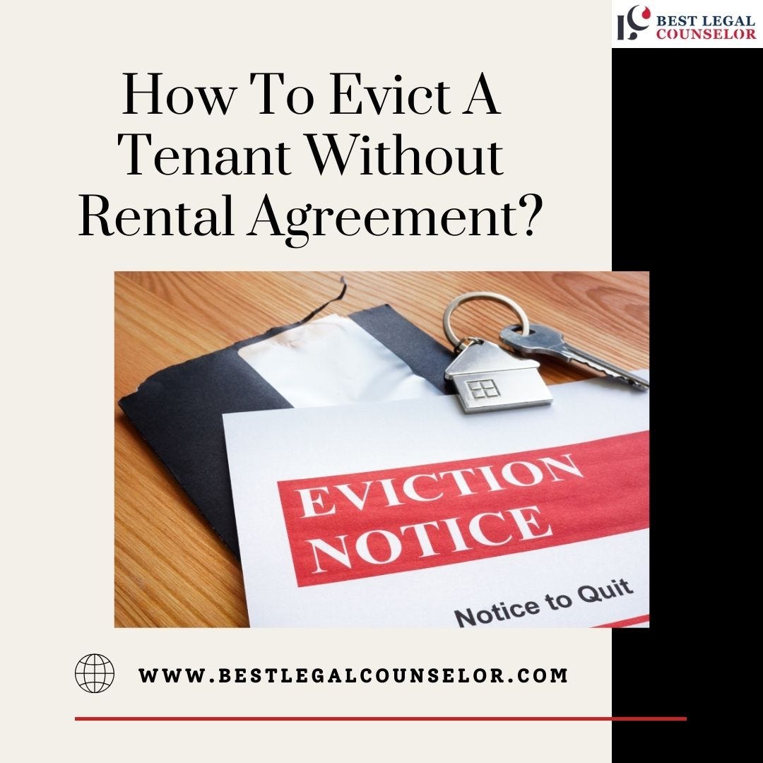 How To Evict A Tenant Without Rental Agreement in Australia? - Best ...