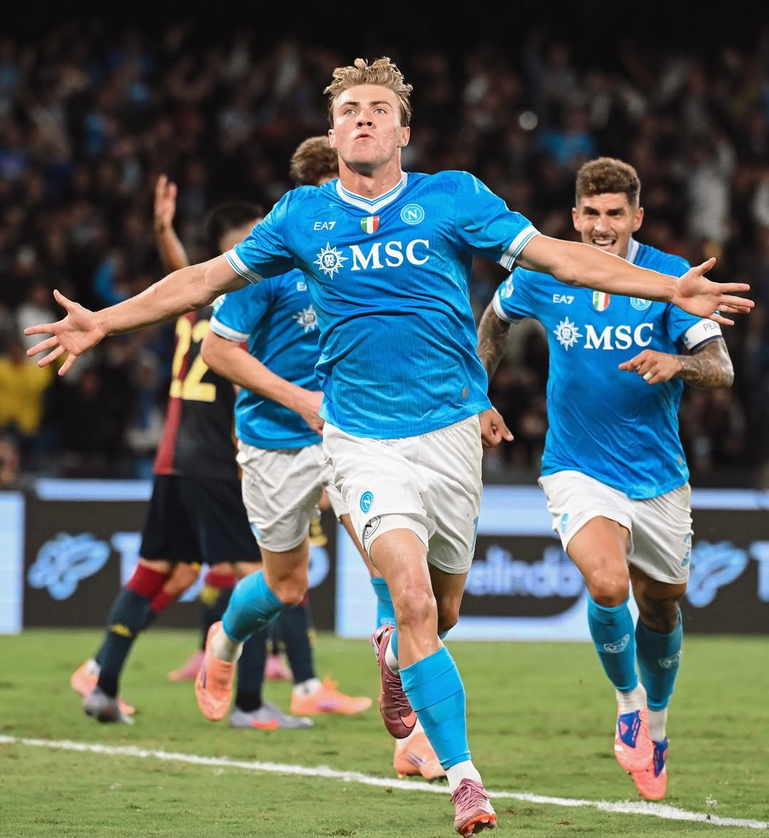 Napoli Battle Back to Beat Genoa as Højlund Nets Winner in Tight Clash ...