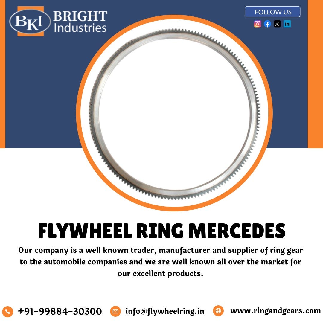 FLYWHEEL RING MERCEDES - Bright Industries - Medium