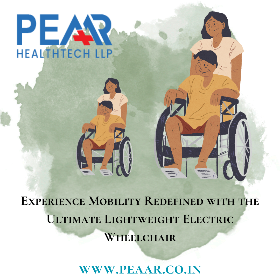 Experience Mobility Redefined with the Ultimate Lightweight Electric Wheelchair - Peaar Care ...