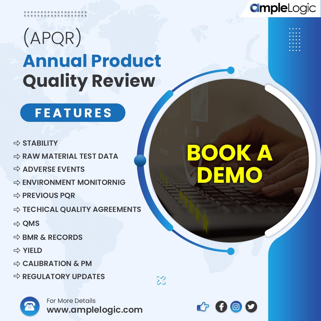 Annual Product Quality Review Software - Shiva Kumar - Medium