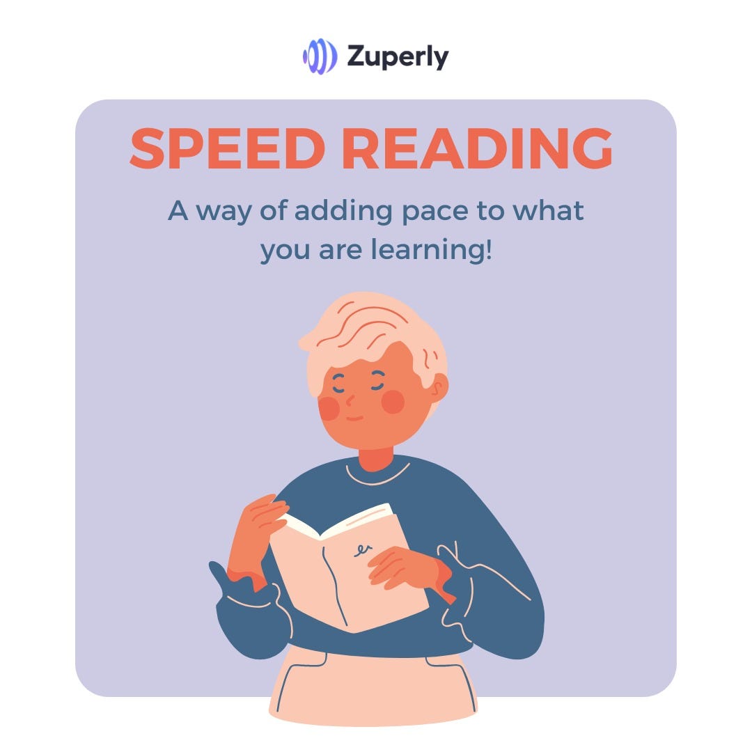 SPEED READING; A way of adding pace to what you are learning! | by ...