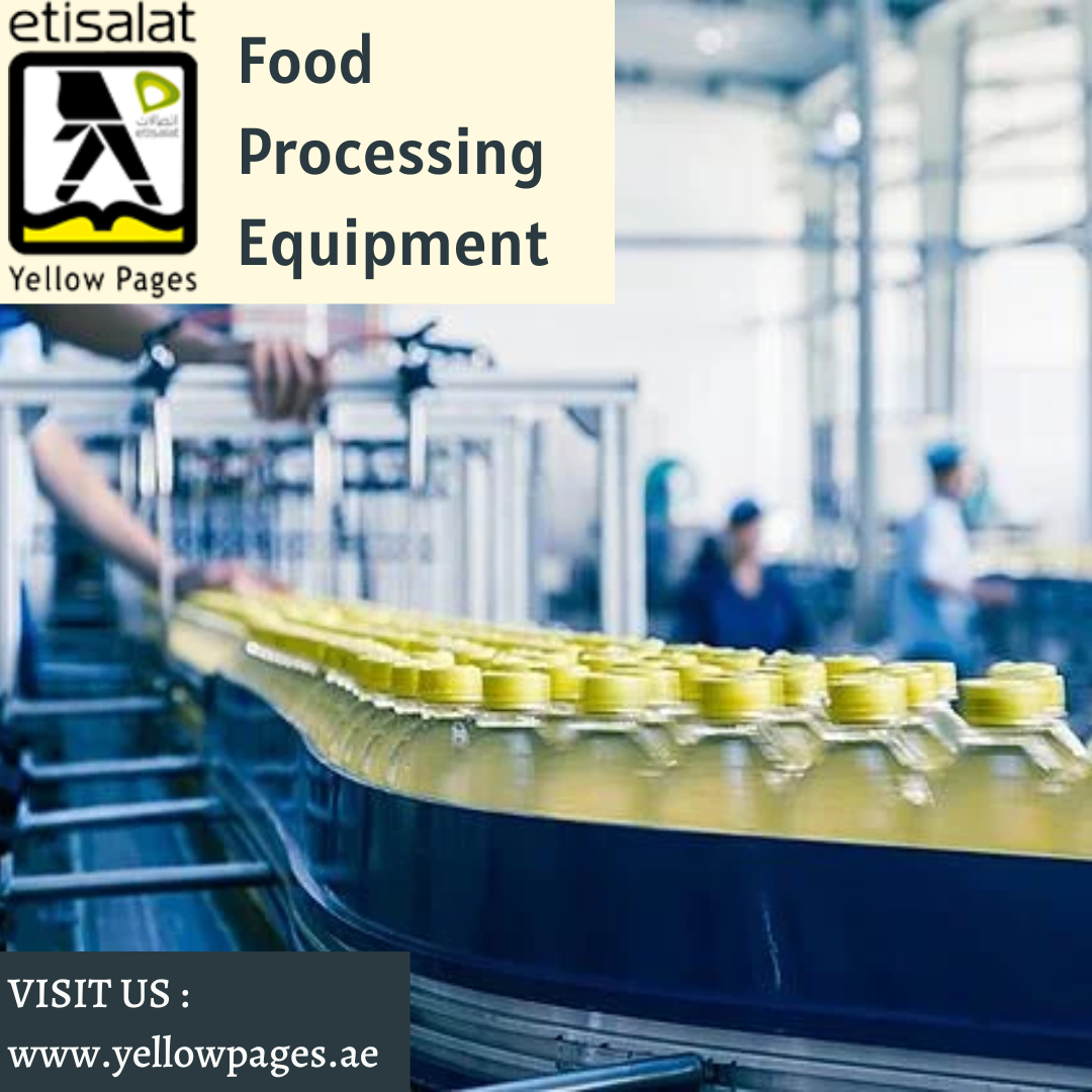 UAE’s The Best Food Processing Equipment - aliaa seikh - Medium