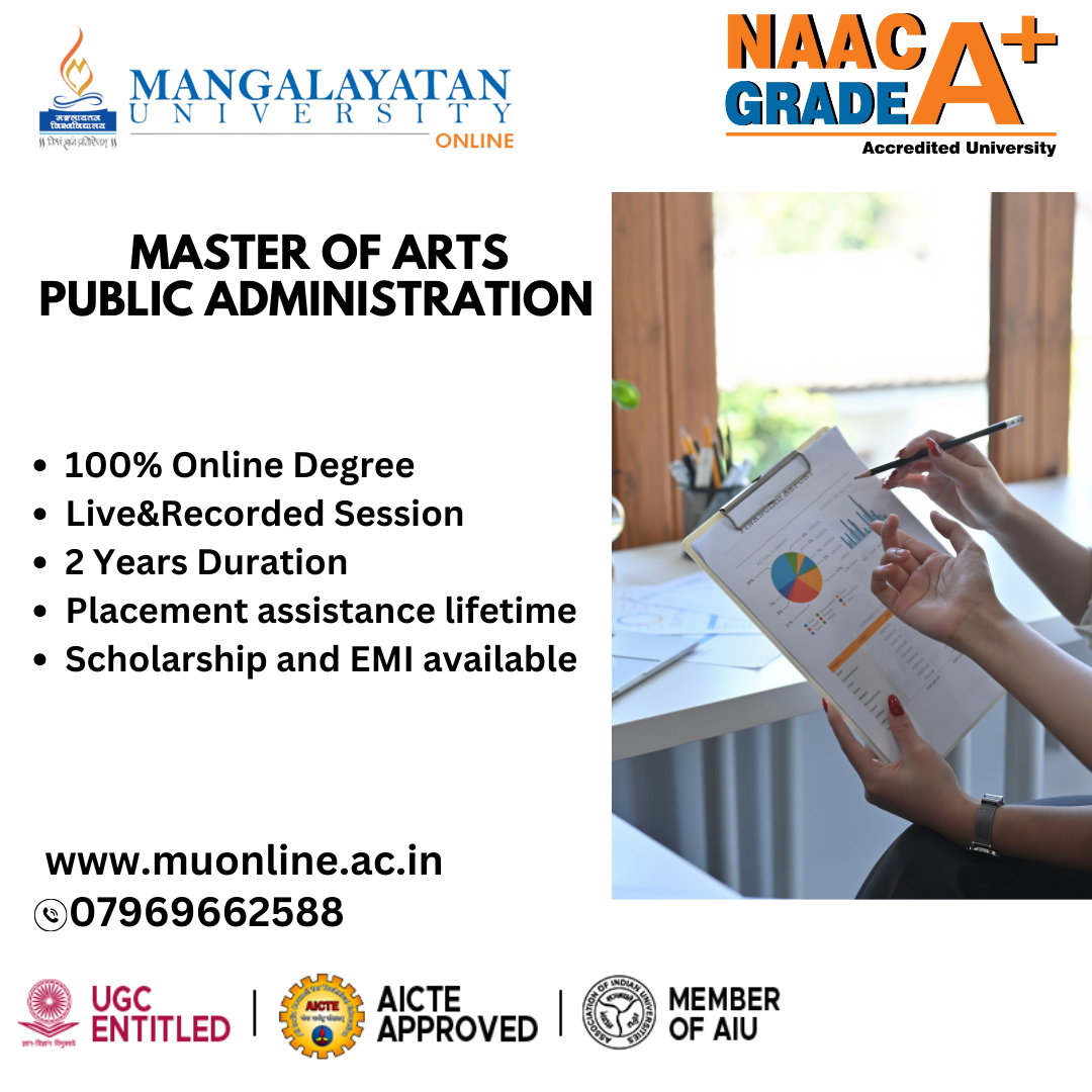 Virtual Horizons: Exploring Public Administration with an Online MA ...