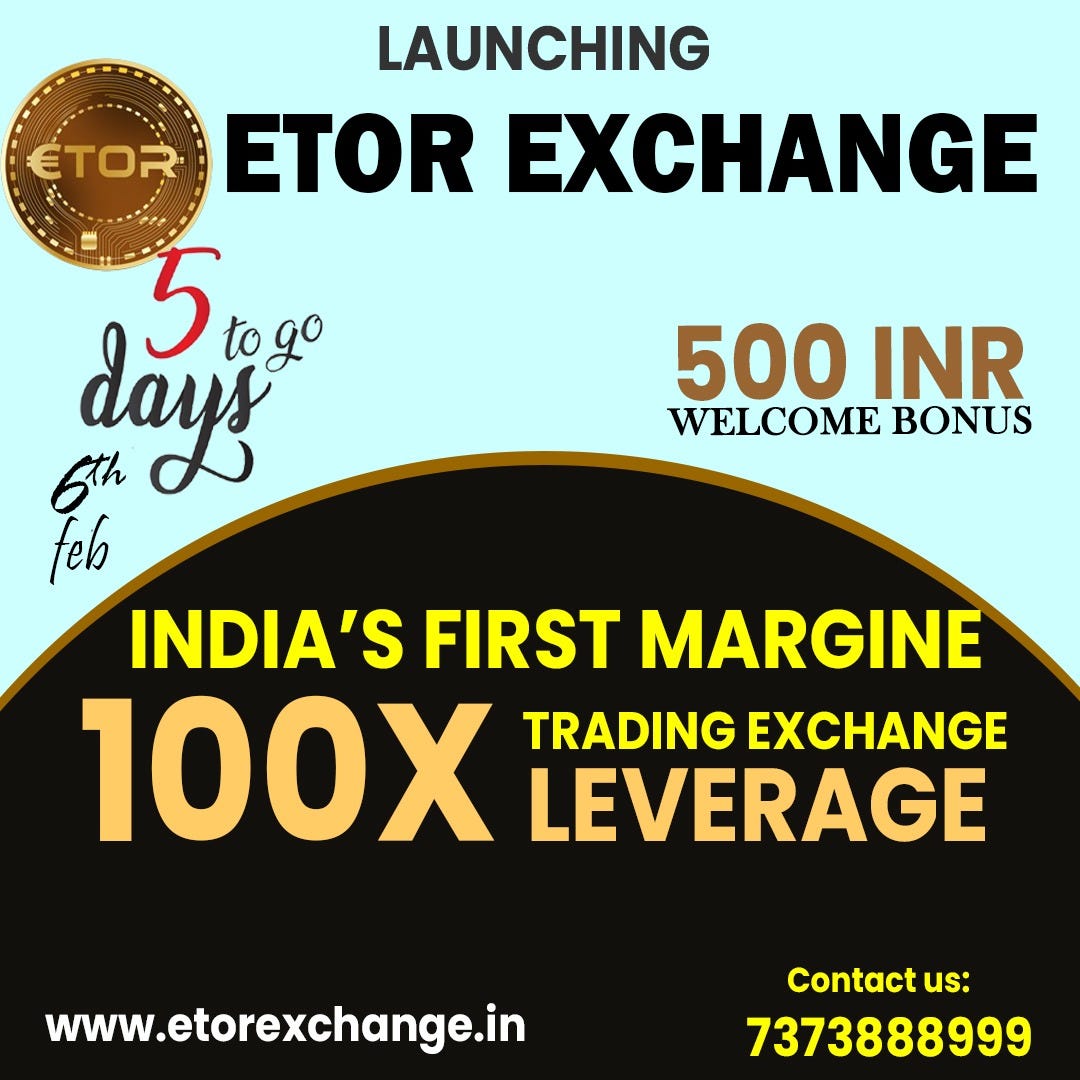 ETOR EXCHANGE. “Etor Exchange-A Milestone in the World… | by Saivamsi ...