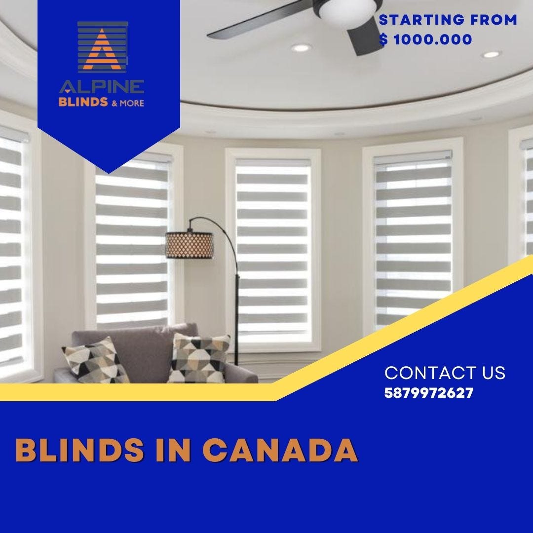Alpine Blinds and More : Your Top Choice for Blinds in Canada - Alpineblindsandmore - Medium