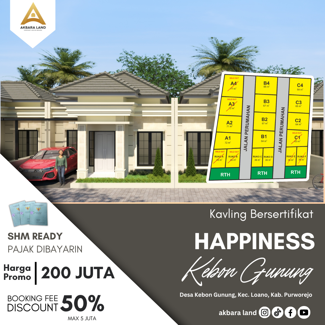 RUMAH JOGLO TENGAH KOTA TELP/WA! 0823–2227–5335, JUAL kapling siap bangun PURWOREJO,BAYAN,PANGEN ...