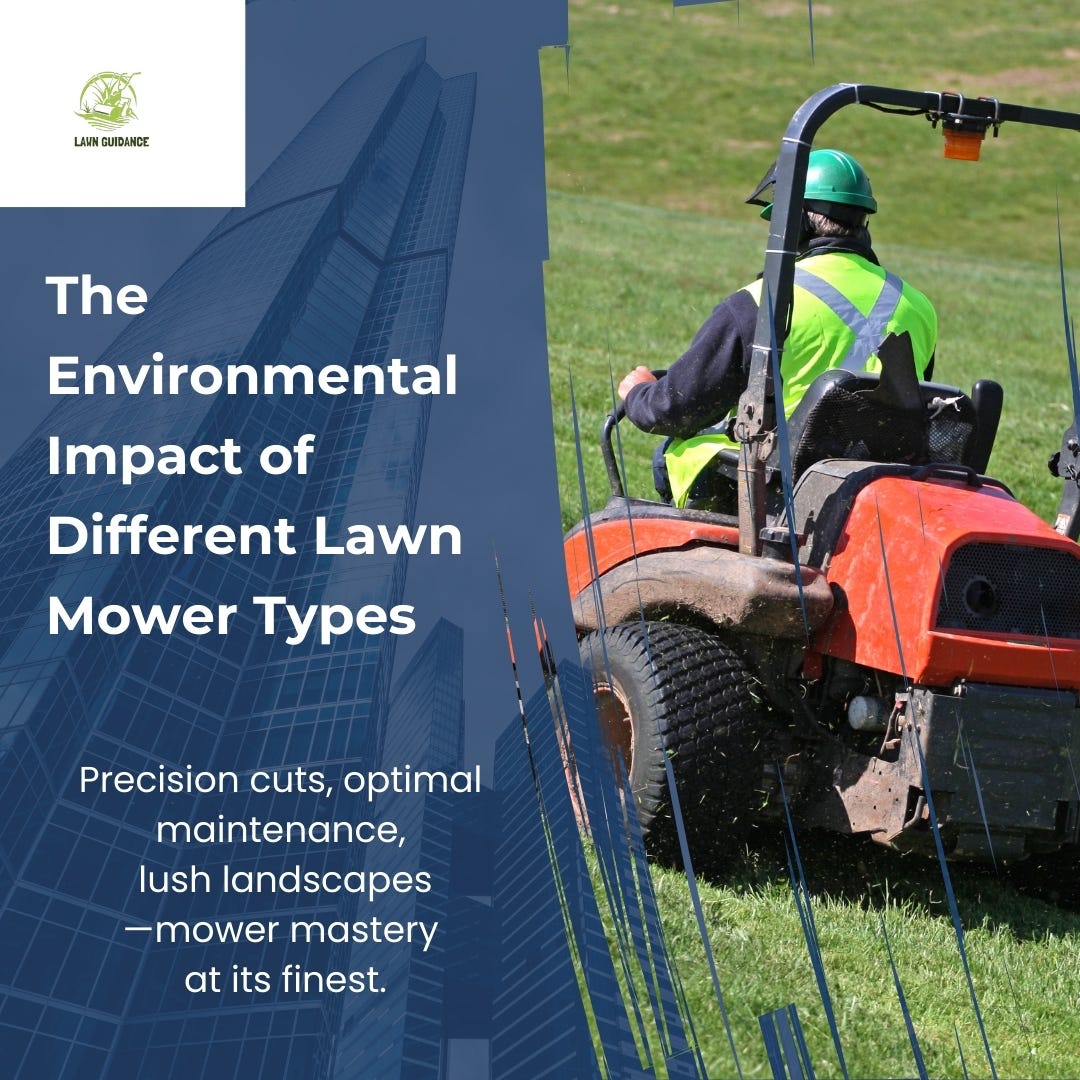 The environmental impact of lawn mowers - James M. Chew - Medium