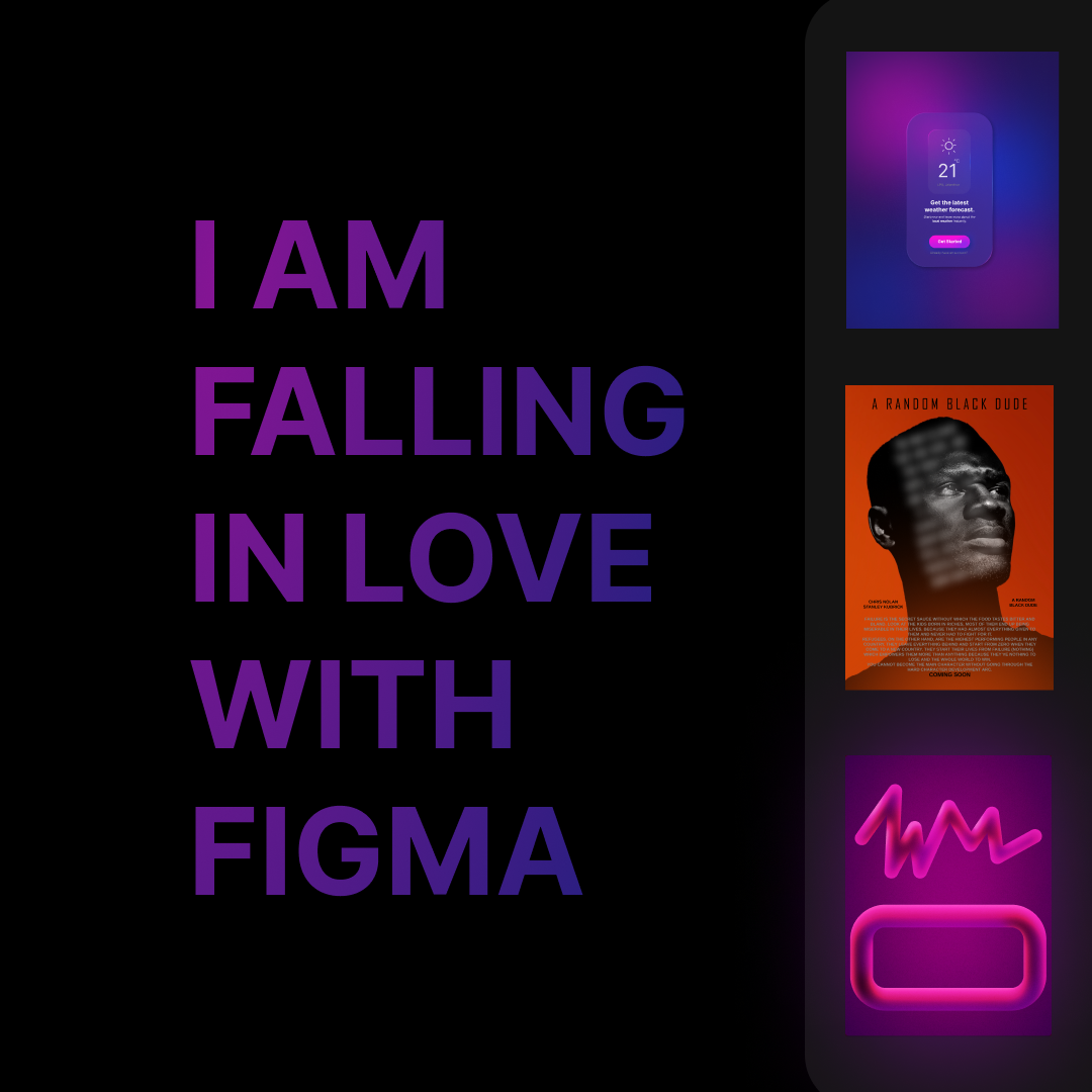 I am Falling in Love With Figma. What I made during my first week of ...
