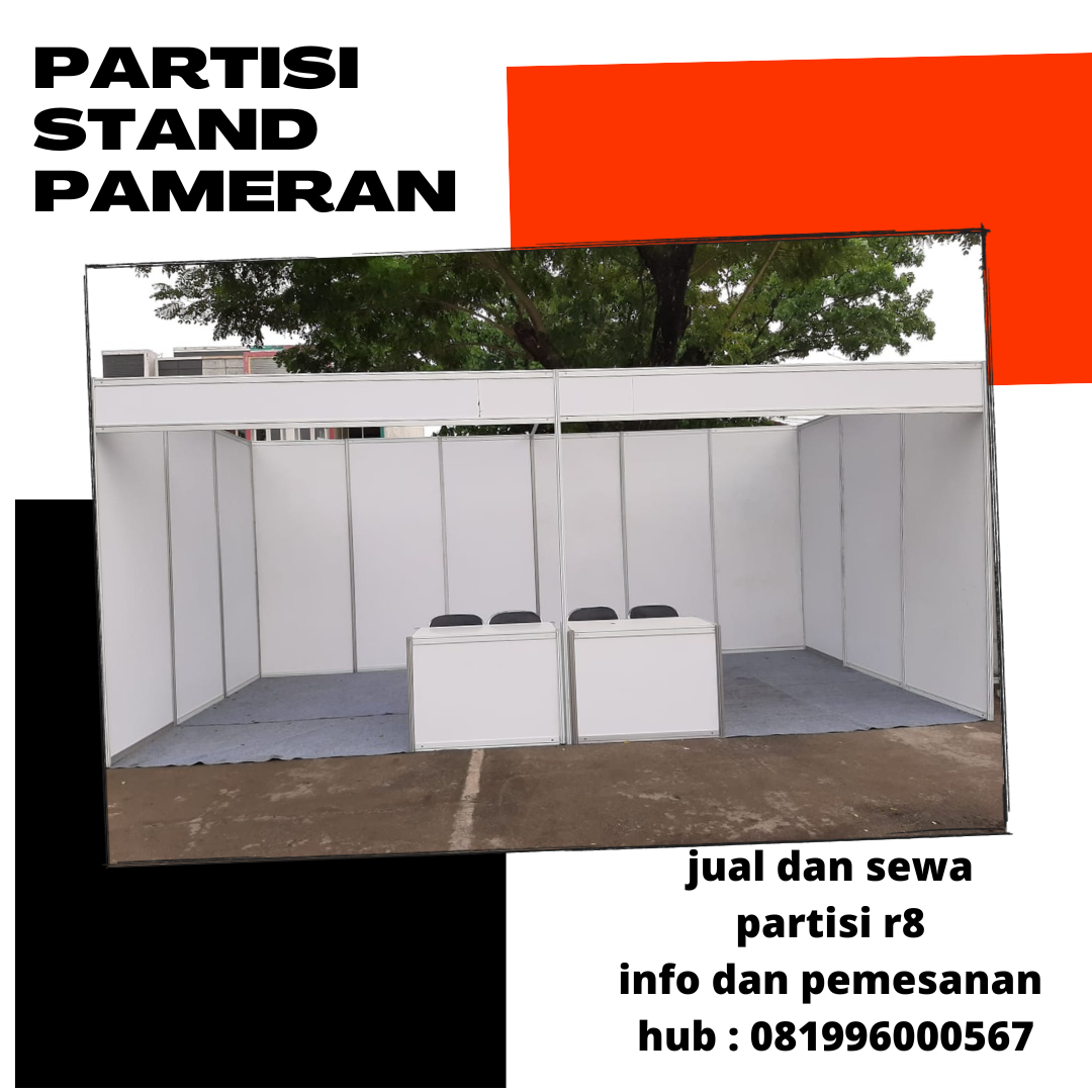 Sewa Booth Partisi Pameran R8 - partisi pameran tangerang - Medium