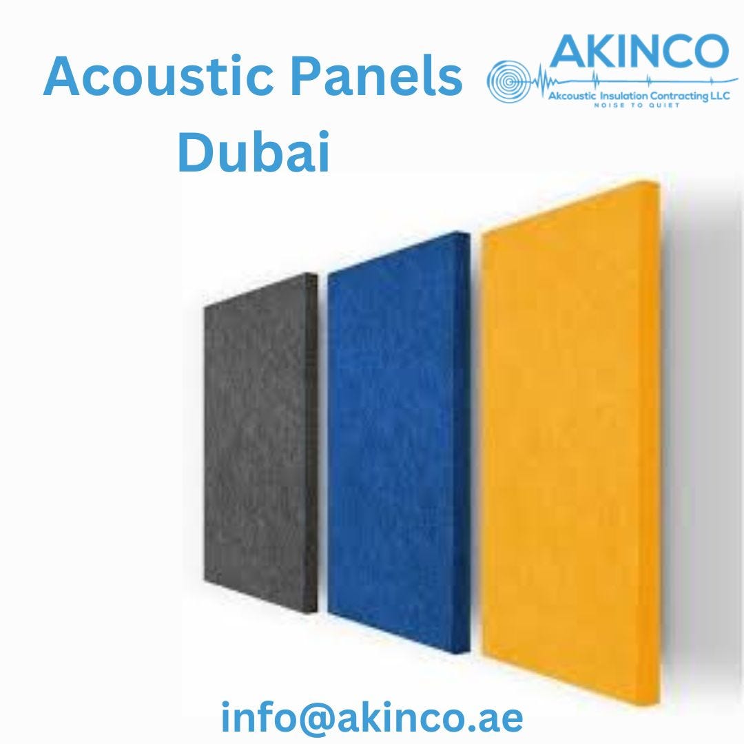 Acoustic Panels Dubai - akinco services - Medium