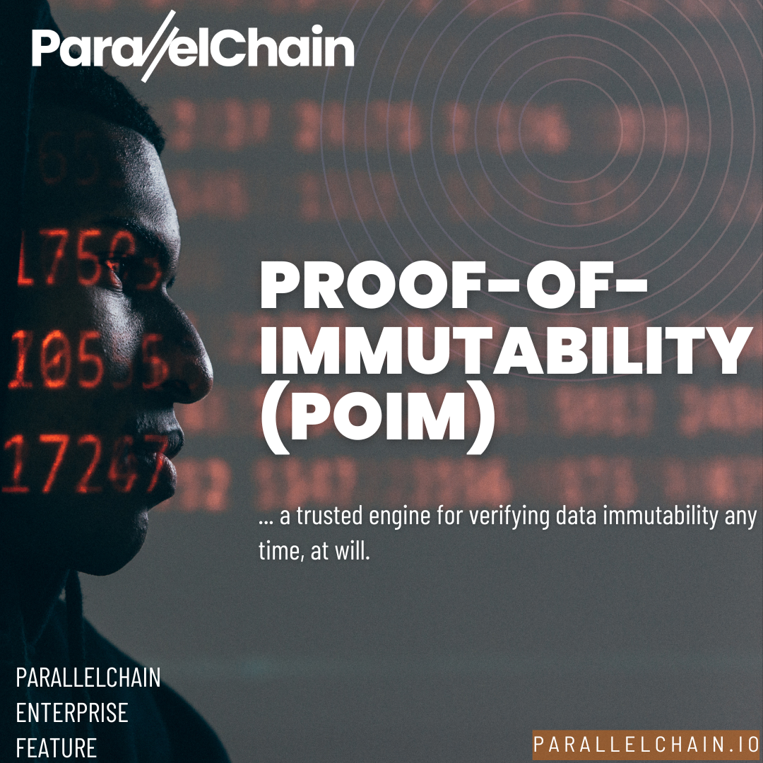 ParallelChain’s Proof-of-Immutability (POIM): Enhancing Data Security ...