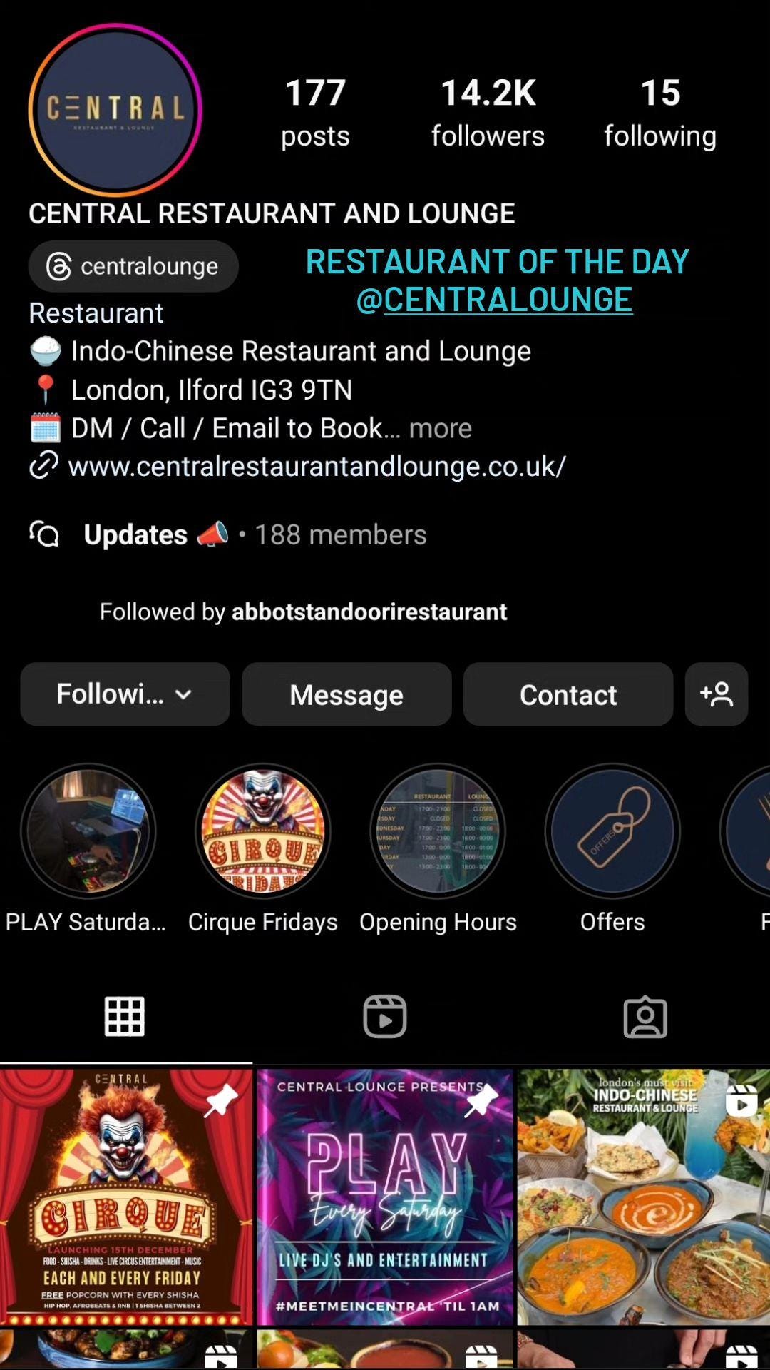 Central Lounge, Ilford: Restaurant of the Day - Zeeshan Zaidi - Medium