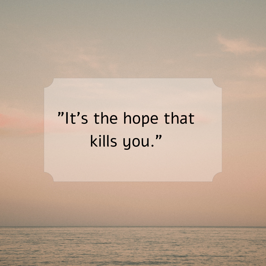 THE HOPE THAT KILLS YOU. A dying smile is in search of freedom… | by ...