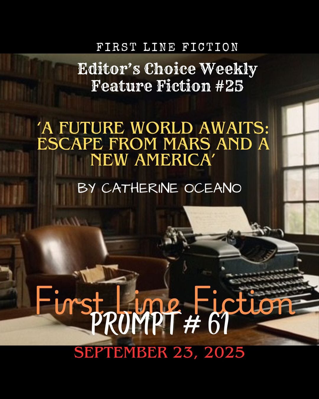 Editor’s Choice Feature Fiction #25 &FLF Prompt #61 | by Arpad Nagy ...