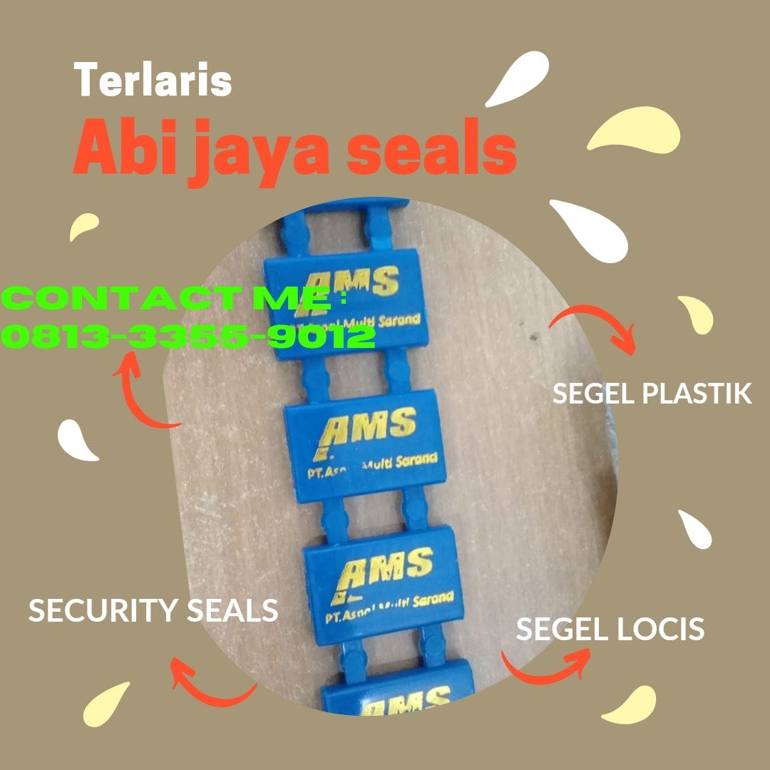 Distributor Segel Logistik Harga Murah Kualitas Terbaik Di Banyuasin ...
