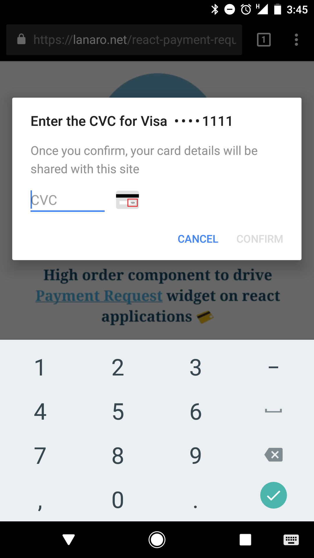 Payment request API with React. As a front end developer passionate ...