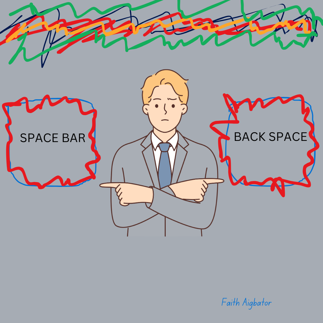 SPACE BAR AND BACK SPACE. There’s something truly exciting about… | by ...