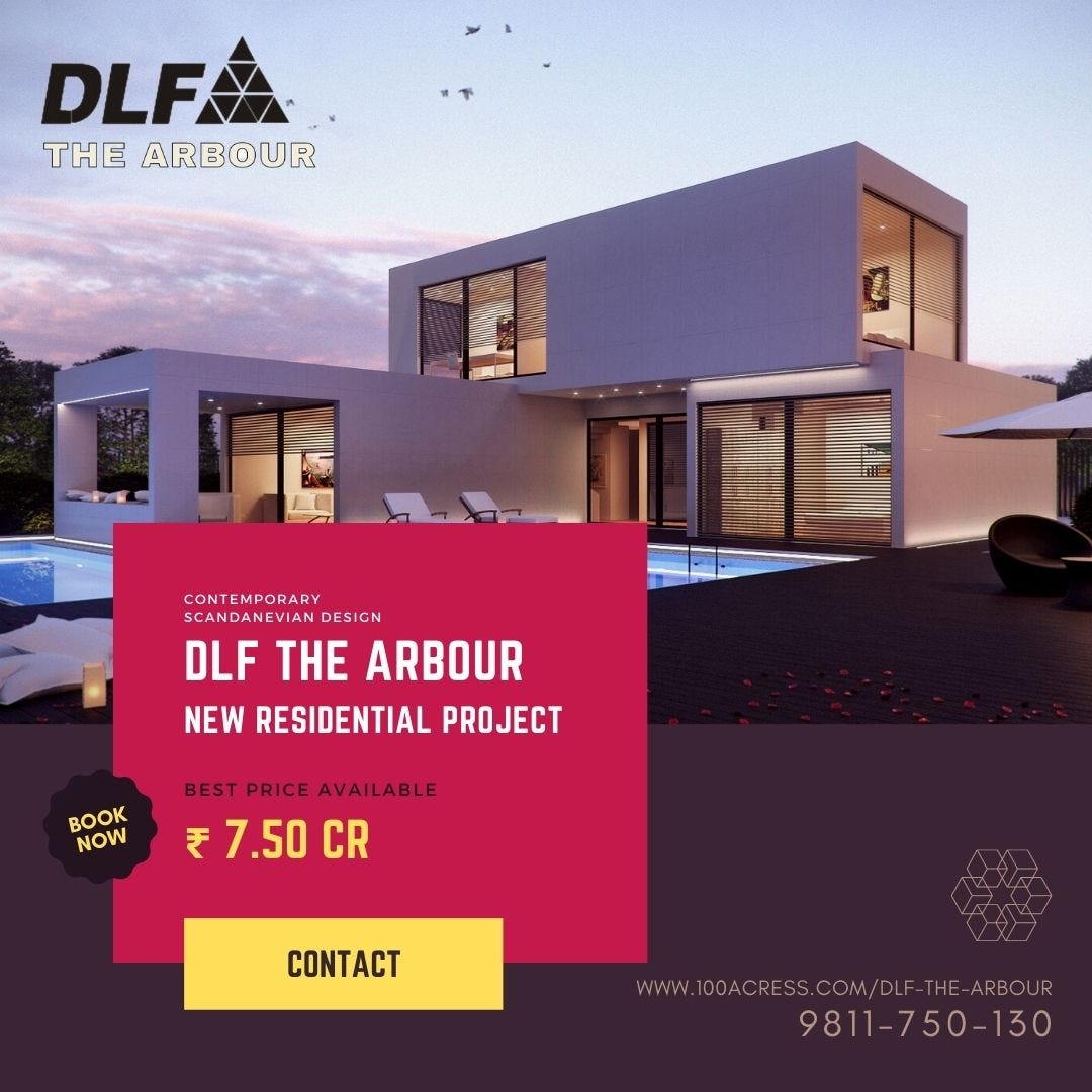 Live a Classy Life at Your New Home in DLF the Arbour Sector 63 Gurgaon ...