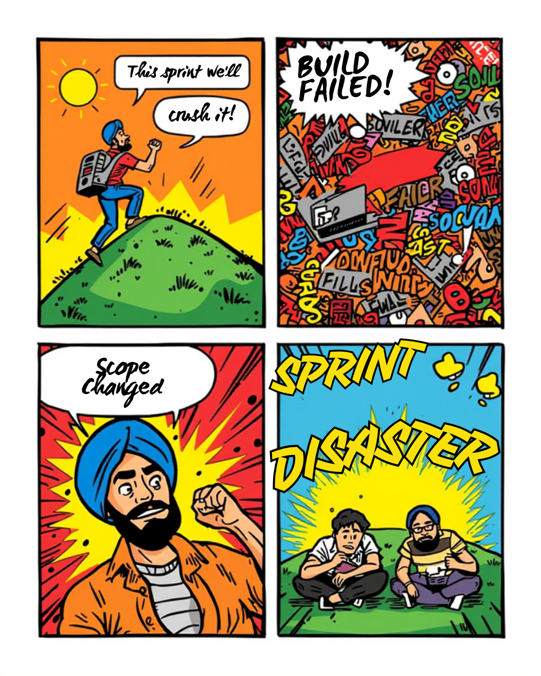 A Designer’s Nursery Rhyme: When Sprints Tumble Down The Hill | by ...