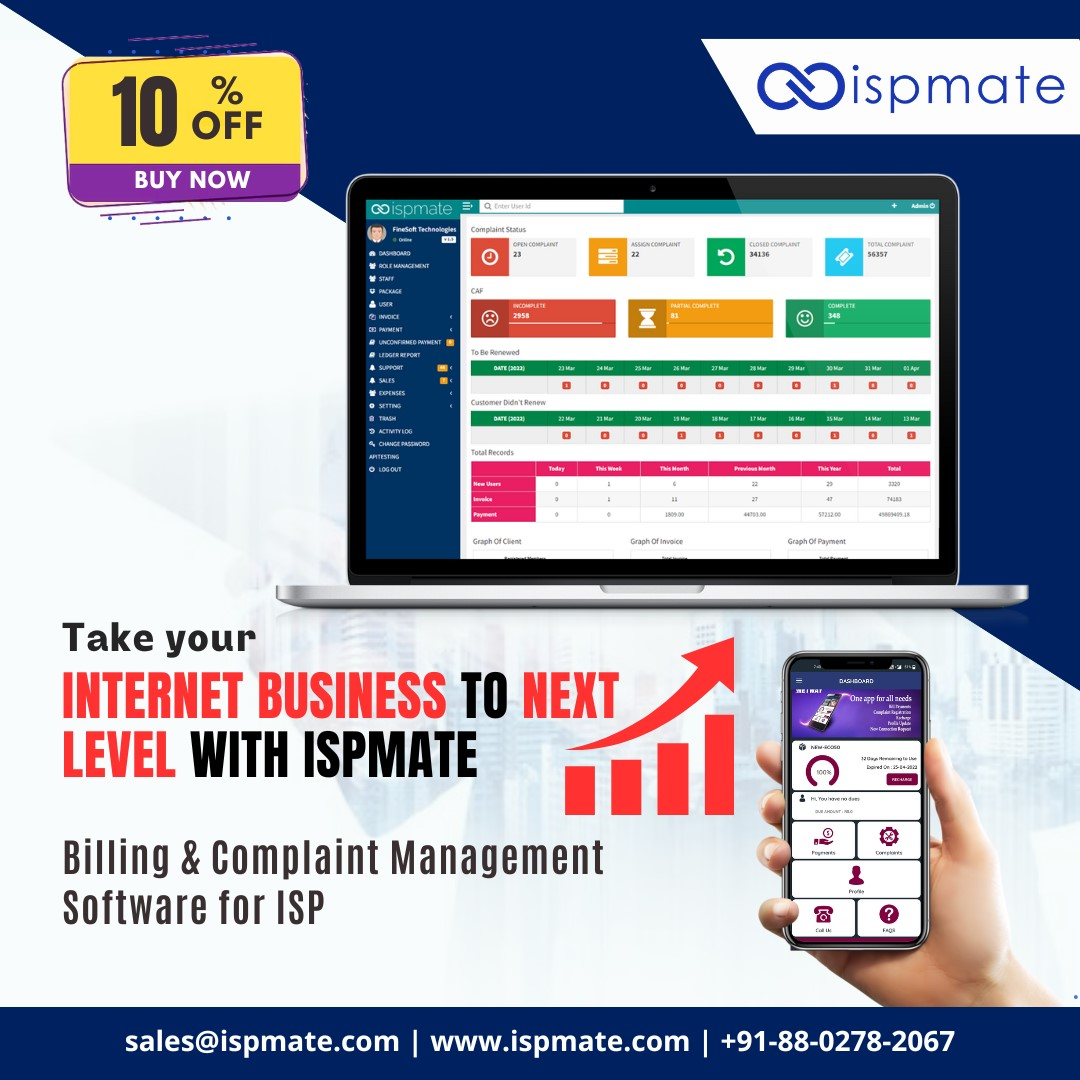 Which is the smart billing software in India? | by isp mate | Sep, 2023 | Medium