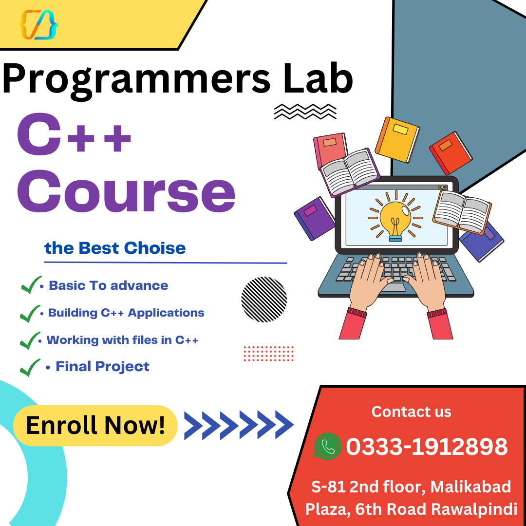 C Plus Plus Course in Rawalpindi Islamabad | by Programmers Lab ...