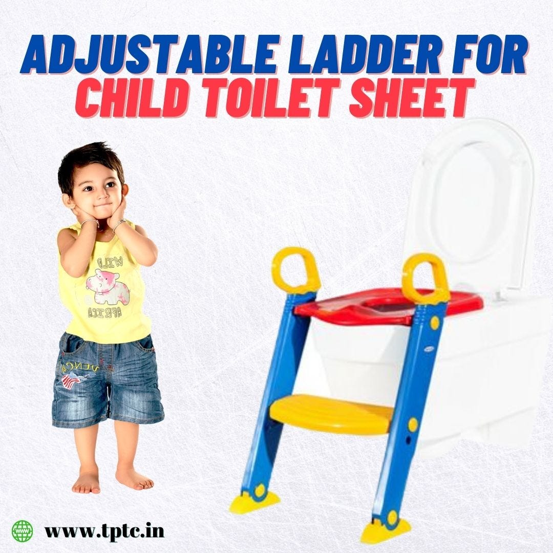 Adjustable Ladder For Child Toilet Sheet - Sameer Tptc - Medium
