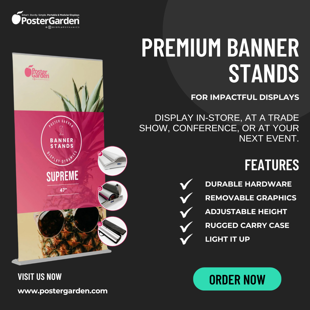 Premium Banner Stands for Impactful Displays — Explore our Collection ...