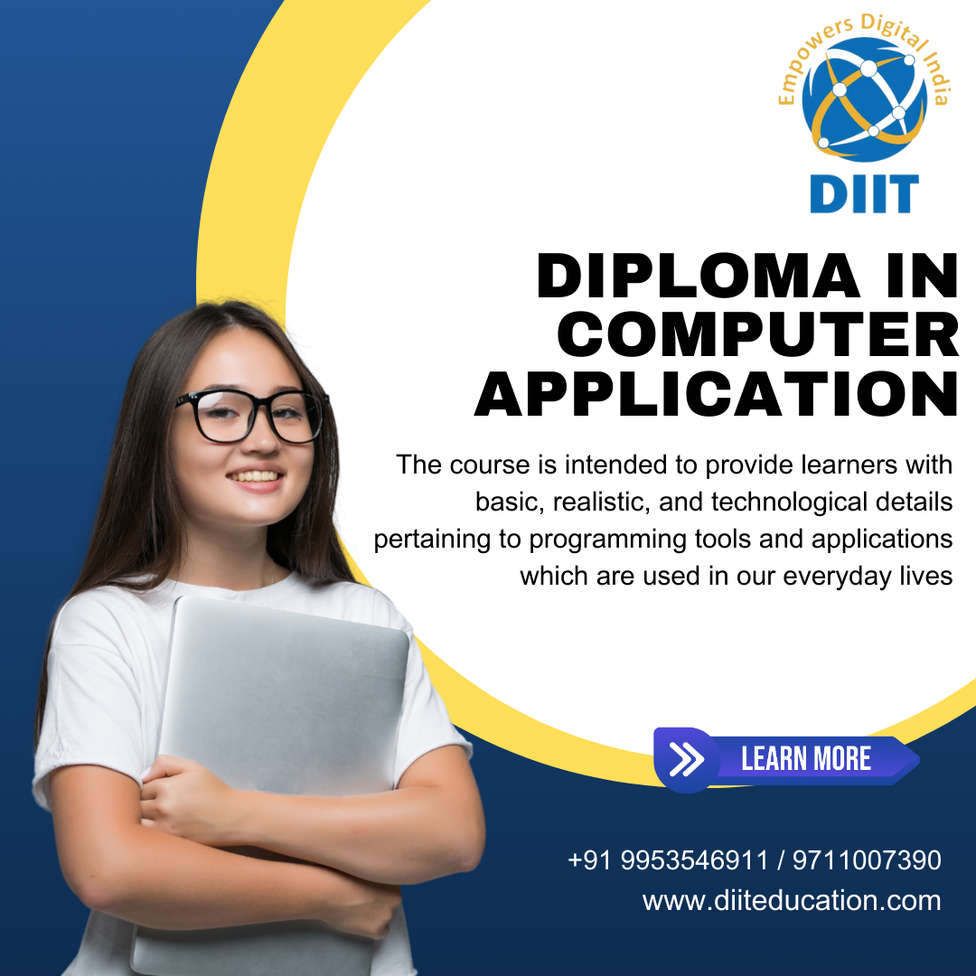 Professional DCA Course in Sonia Vihar - Diiteducation - Medium