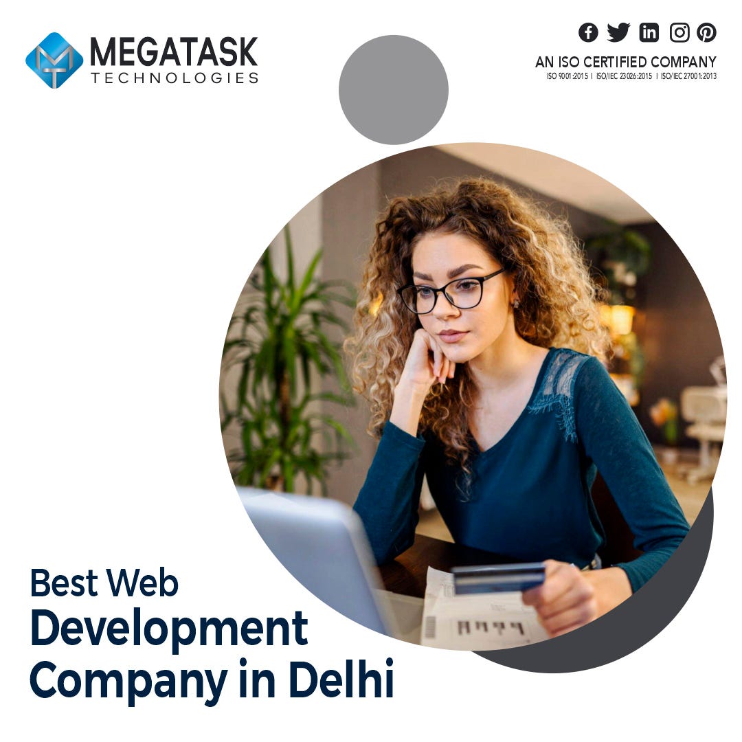 Best Web Development Company in Delhi - Mega Task Web - Medium