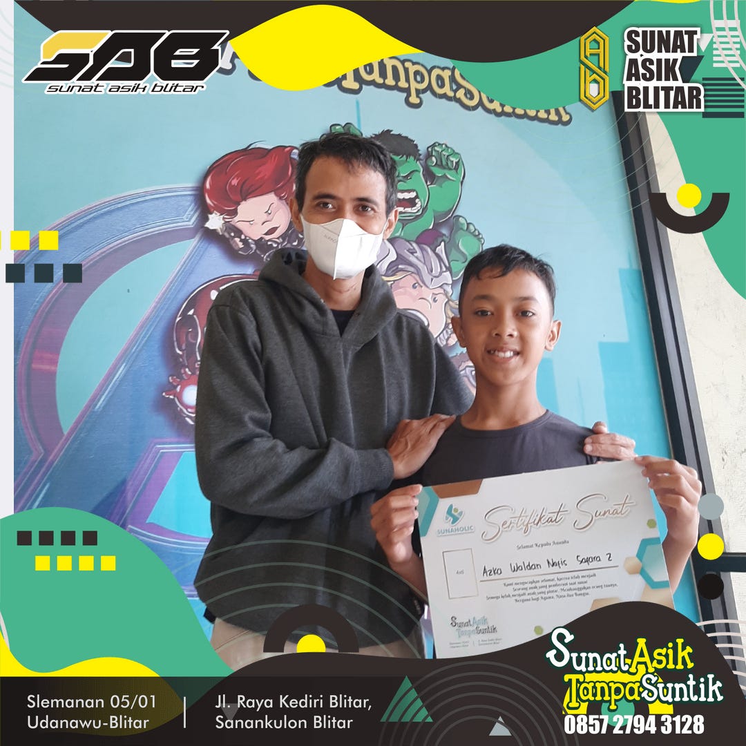 METODE SUNAT TANPA RESIKO, Nglegok Call/Wa 0857–2794–3128, Luka Khitan ...