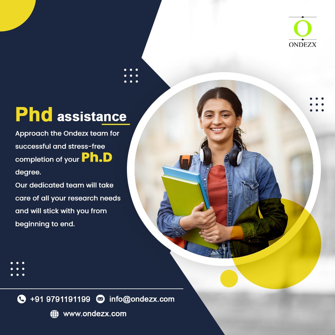PhD Assistance Service In All Over India - dhanush - Medium