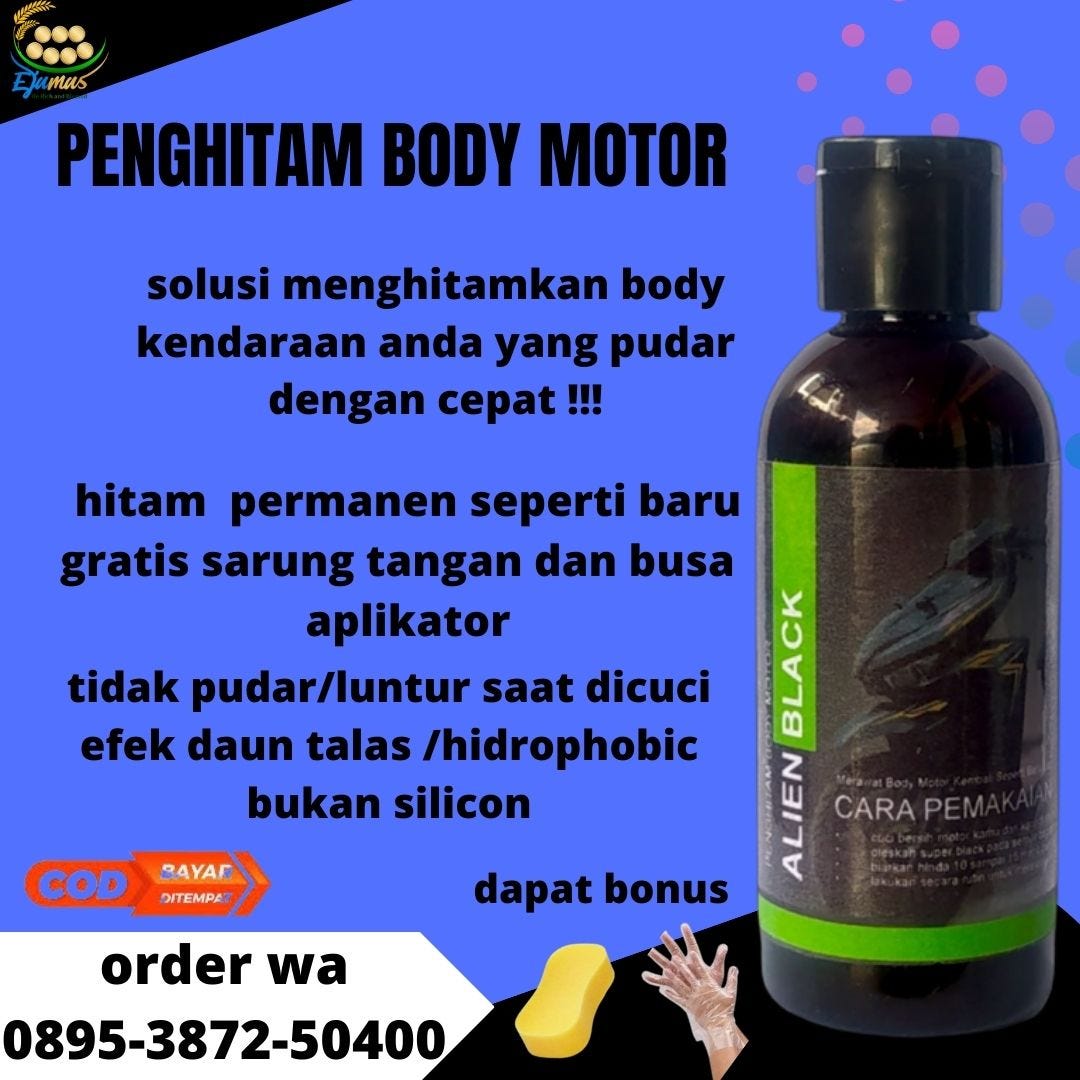 SUPER HITAM PERMANEN Hub. WA : 0895–3872–50400, Supplier Penghitam Body ...
