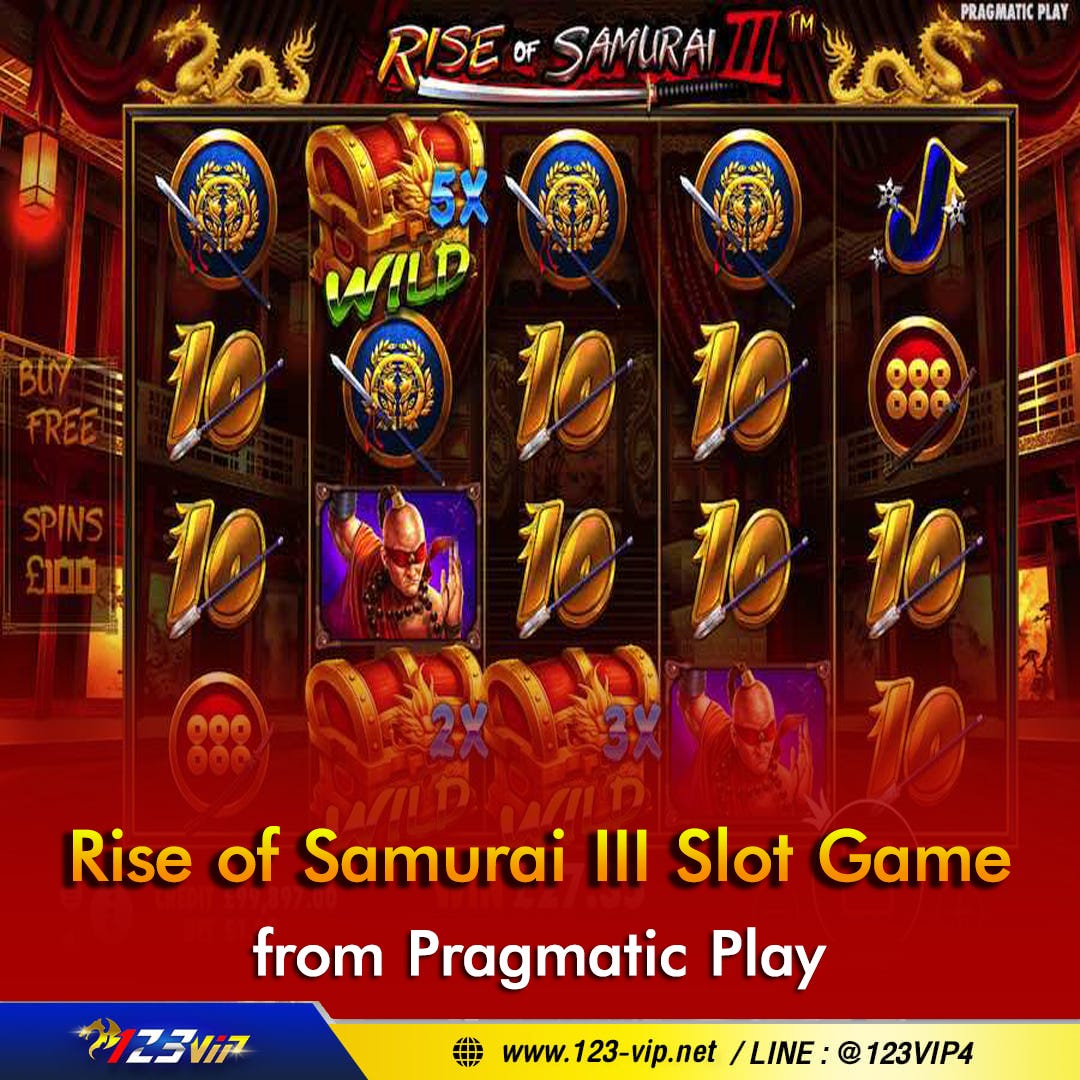 123BET Rise of Samurai III Slot Game from Pragmatic Play🗡🧨🇯🇵 | by 123Betting | Medium
