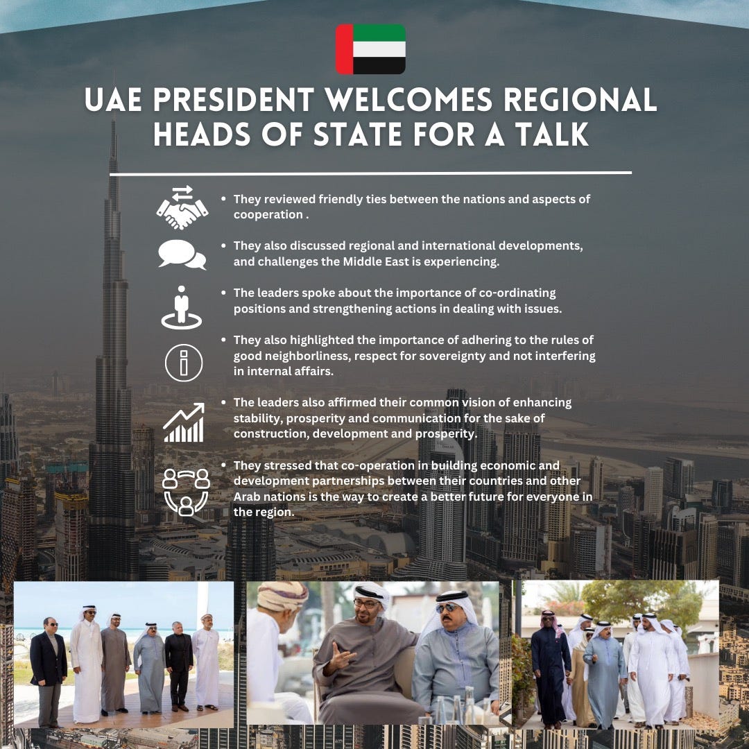 United in Solidarity: Sheikh Mohamed Bin Zayed Al Nahyan Leads ...