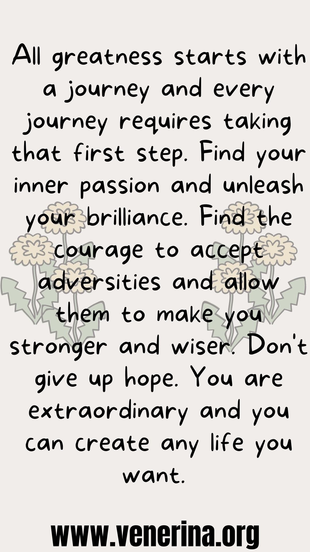 Every Journey Starts with One Step. | by Venerina | Medium