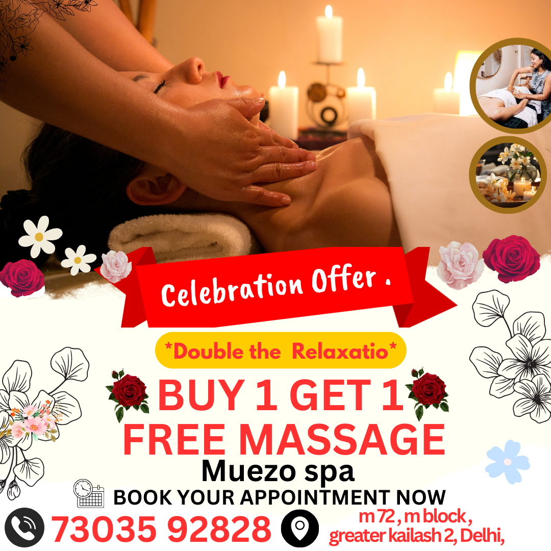 👉🏠Muezo Spa Offer 2999 1 Massage Free👈 - Muezospa - Medium