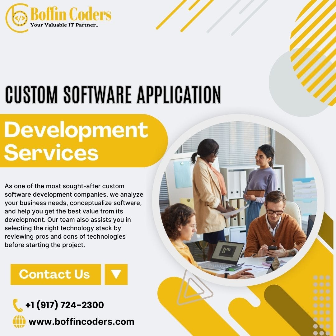 Custom Software Application Development Services - Boffin Coders Pvt ...