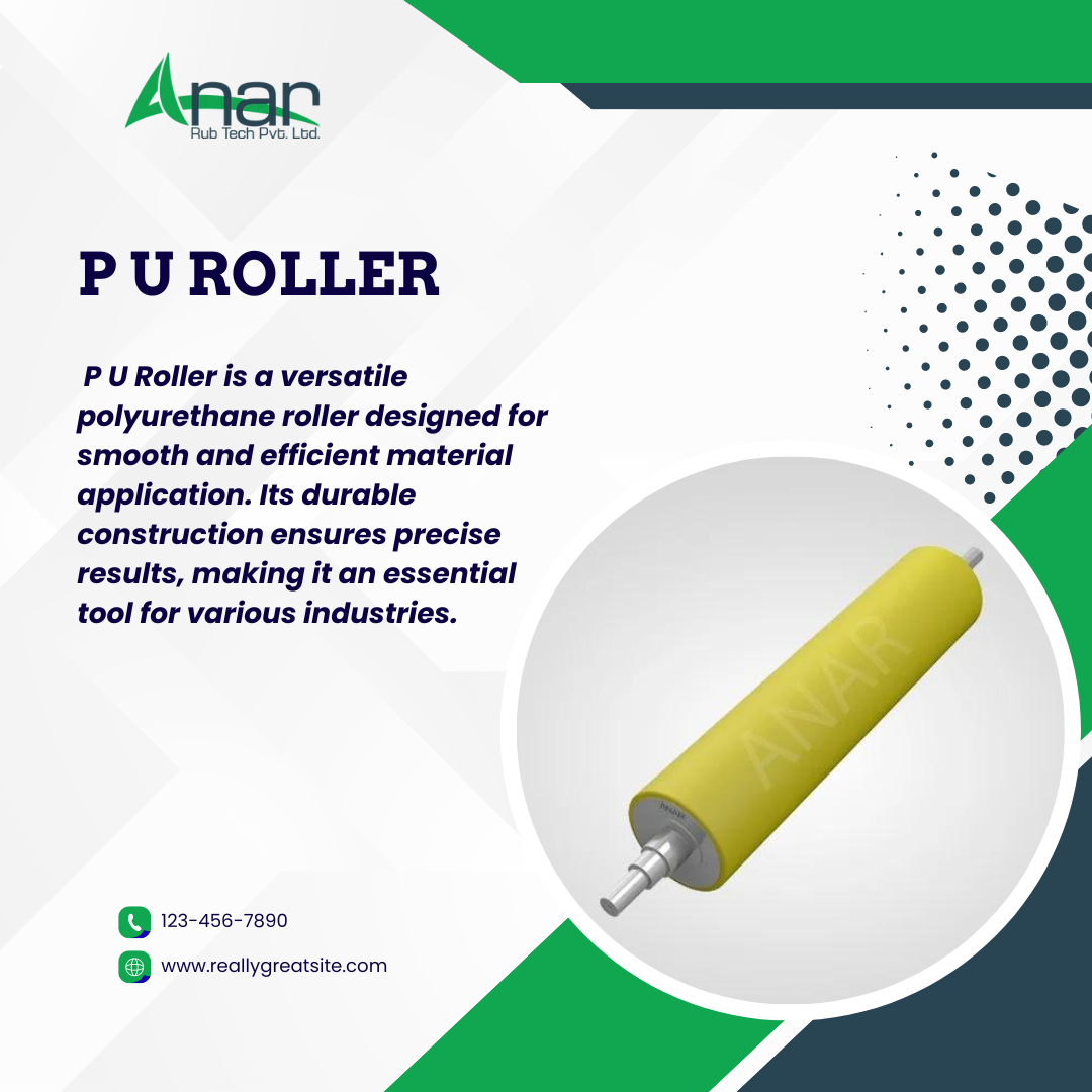 Versatile P U Rollers for Industrial Excellence - AnarRubber - Medium