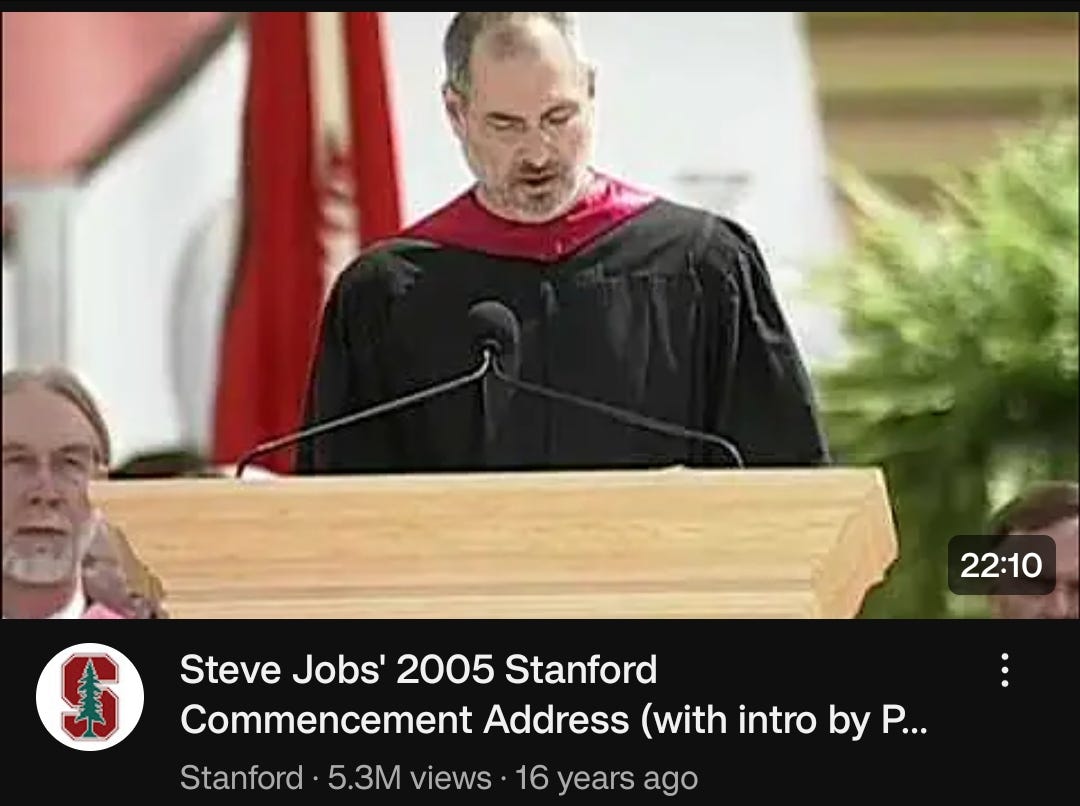 Reflecting on Steve Jobs, Stanford Commencement speech | by Hardik ...