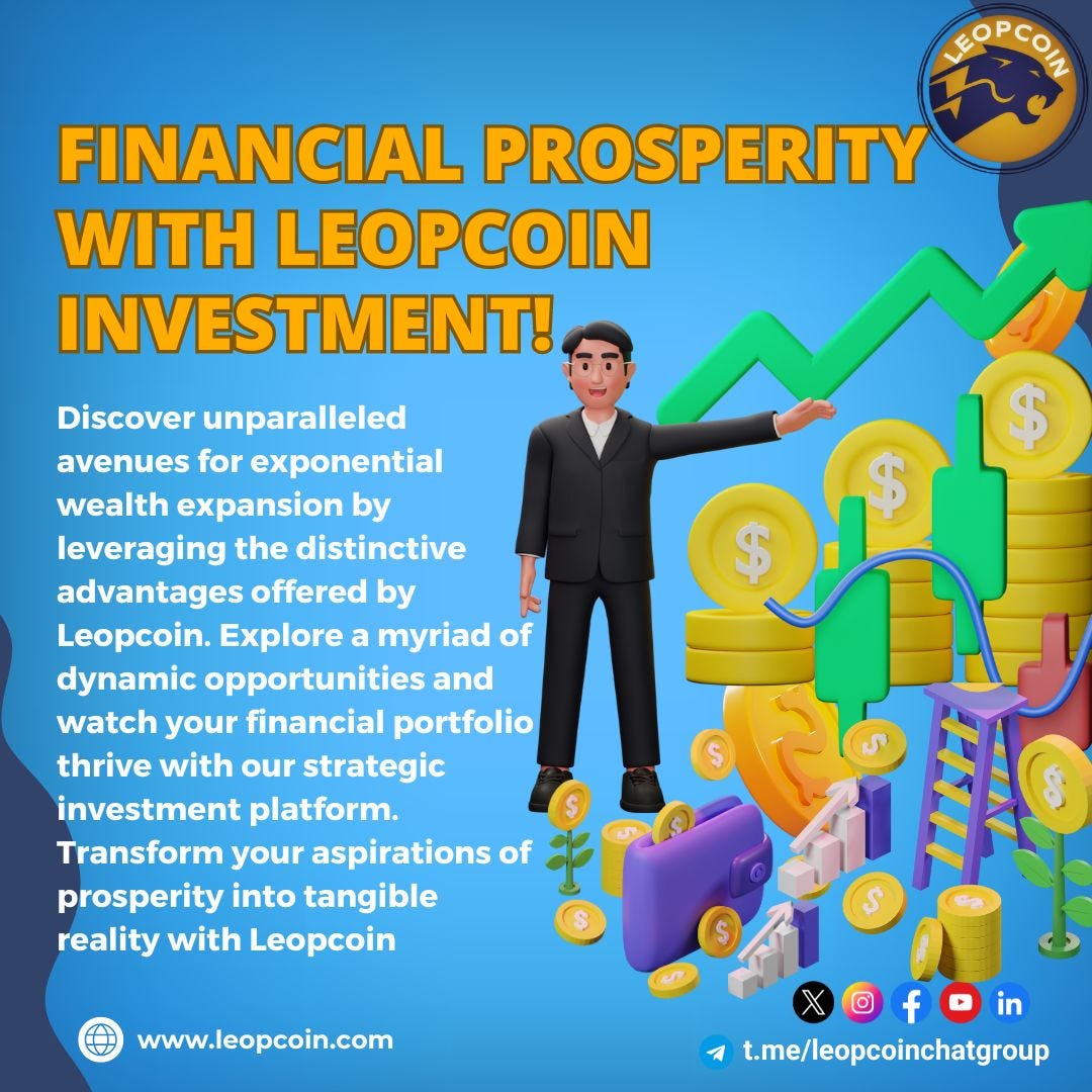 Unlocking Financial Prosperity: The Power of LeopCoin Investments | by ...