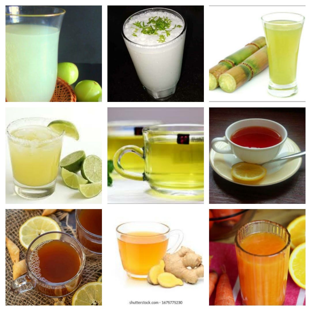 Healthy natural drinks. The three seasons are summer, monsoon… | by ...
