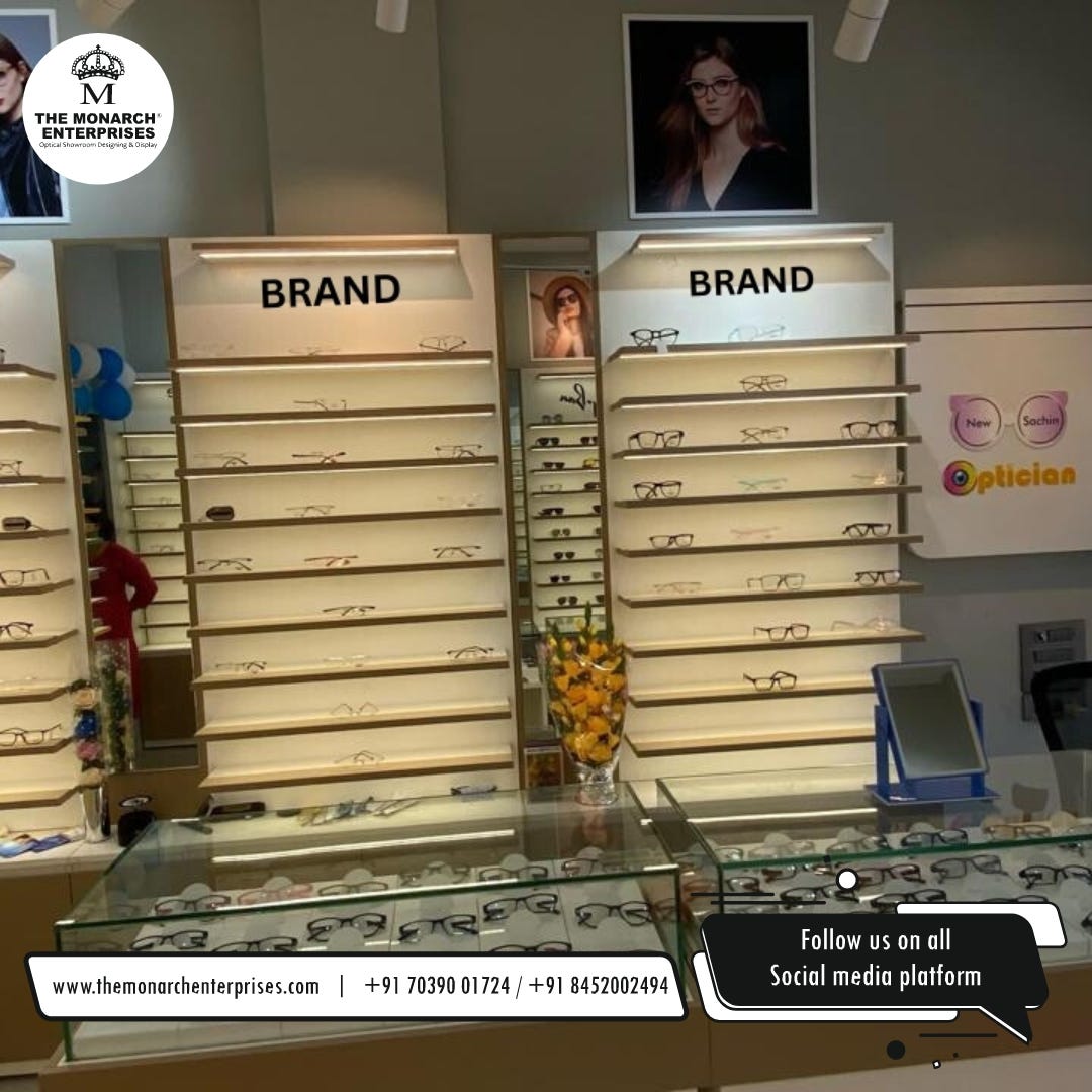 Optical Shop Furniture Design by The Monarch Enterprises !! - The ...