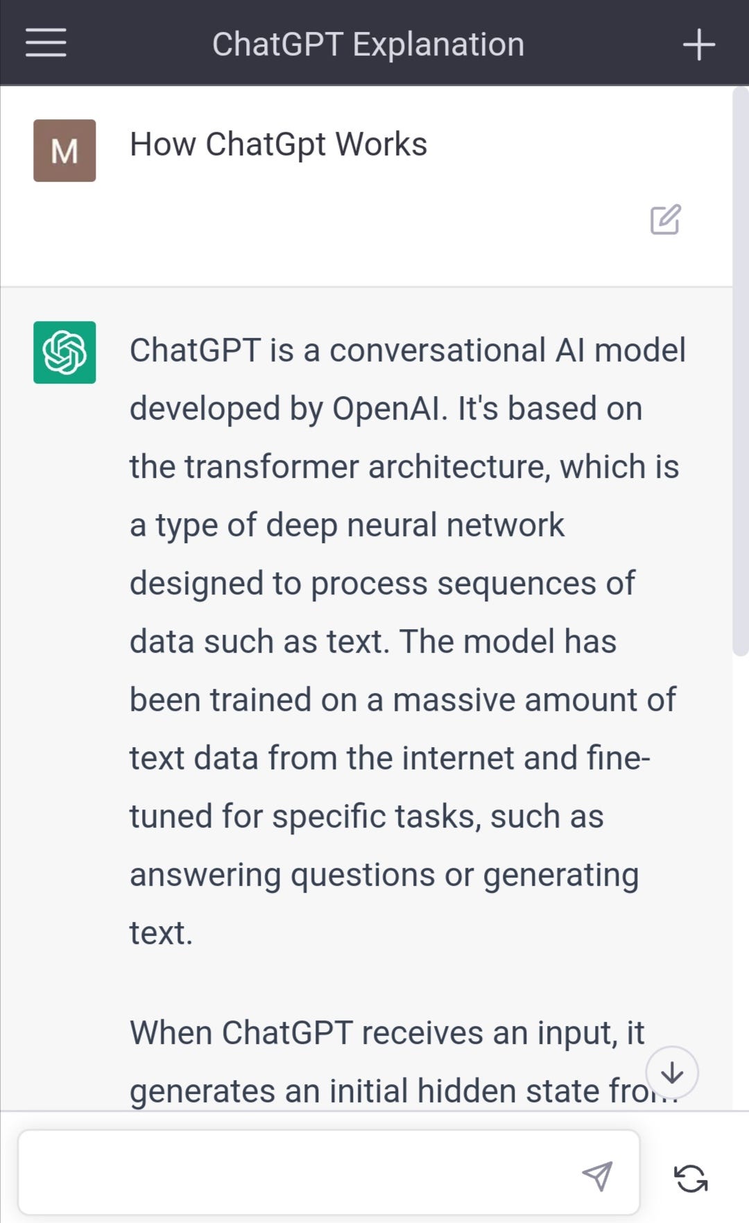 How Chatgpt Works Chatgpt Is A Conversational Ai Model… By Muhammad