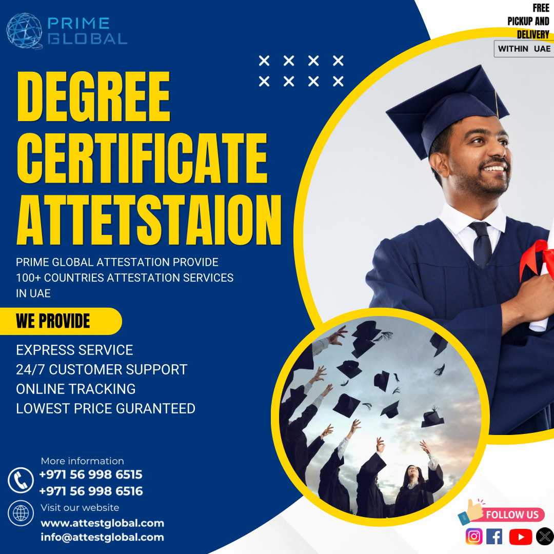 Hassle-Free Degree Certificate Attestation Services UAE | by ...