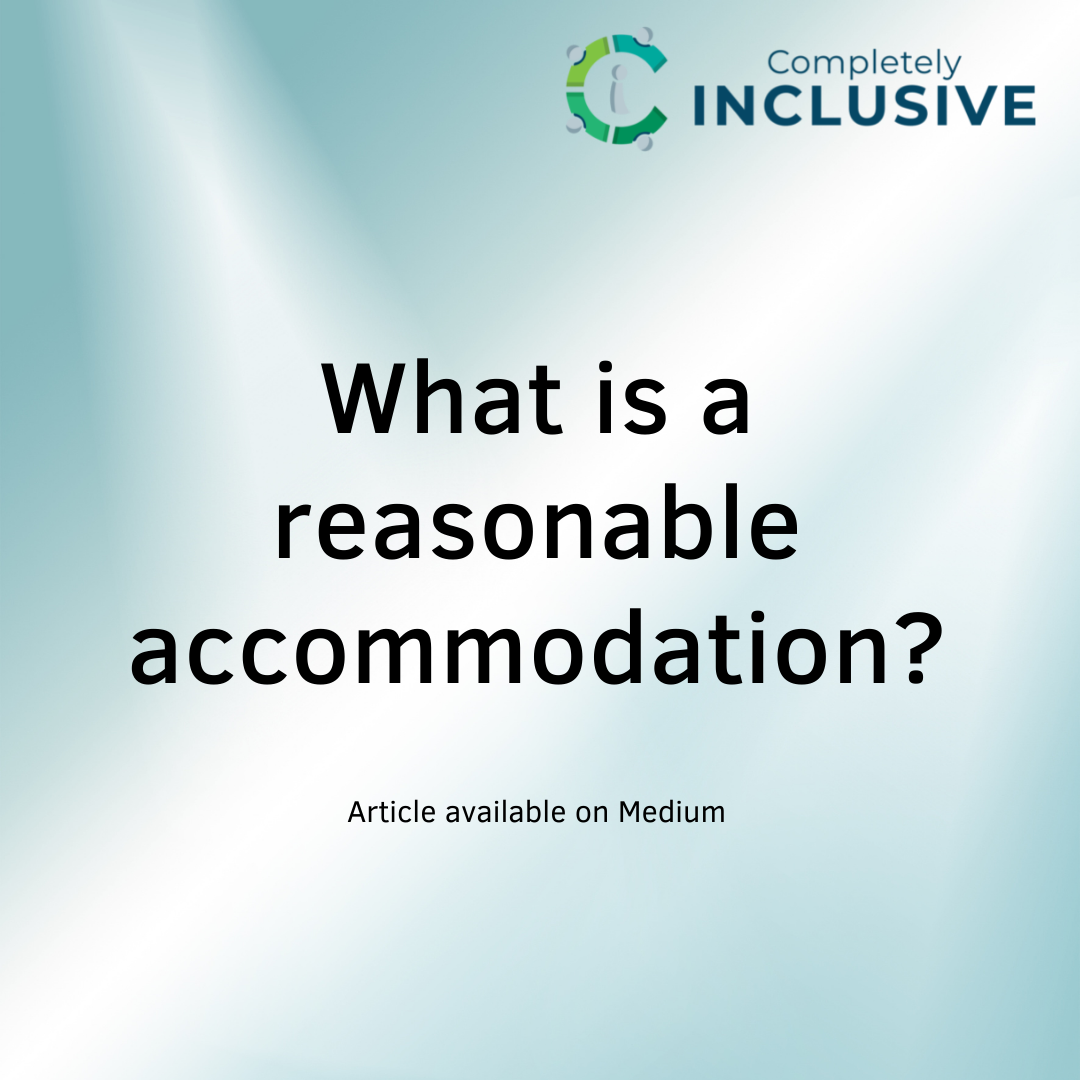 What is a Reasonable Accommodation? | by KBronJohn | Completely ...