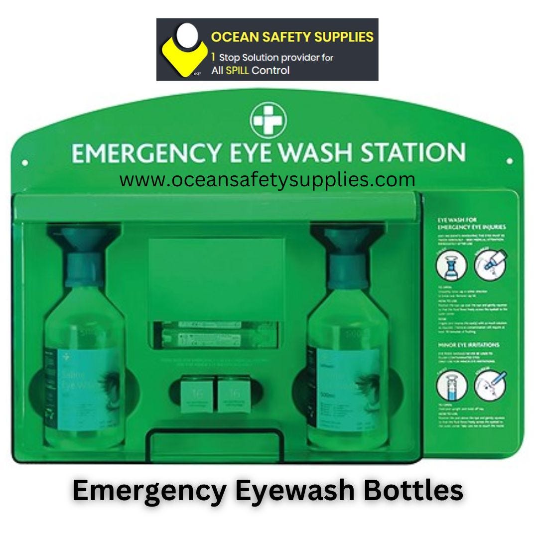 Ocean Safety Supplies Emergency Eyewash Bottles - Ocean safety Supplies ...